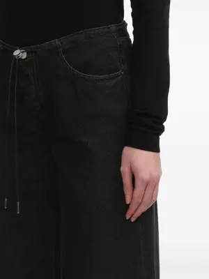 Still Here Drawstring-waist Jeans