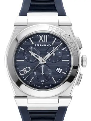 FERRAGAMO Vega Chronograph 42mm - Blue