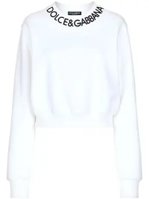Dolce & Gabbana Logo-embroidered Sweatshirt