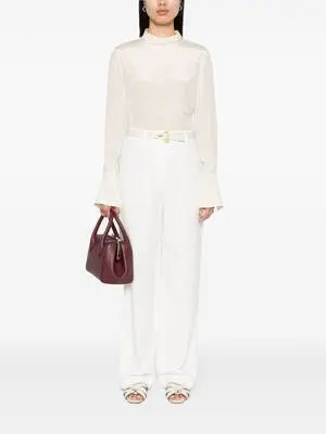 Brunello Cucinelli Pressed-crease Straight-leg Trousers