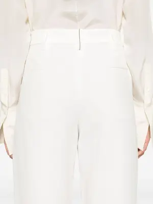 Brunello Cucinelli Pressed-crease Straight-leg Trousers
