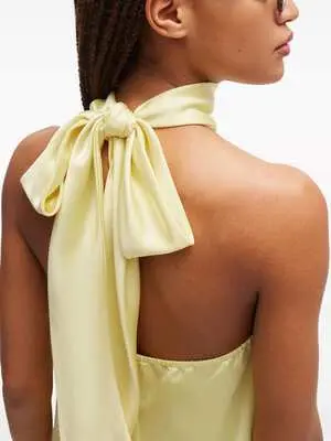 Hugo Halterneck Satin Blouse