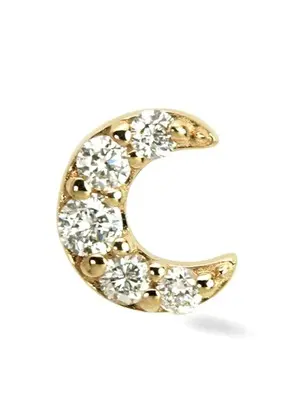 LARK & BERRY 14kt Yellow Diamond Stud Earring - Gold