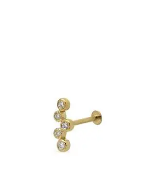 LARK & BERRY 14kt Yellow Constellation Diamond Stud Earring - Gold