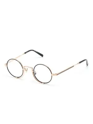 Matsuda 10103h Round-frame Glasses - Black