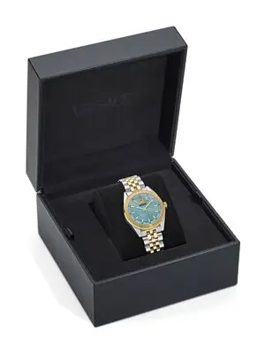 Versace V-code Lady 36mm - Blue