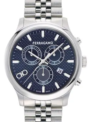 FERRAGAMO Duo Chronograph 42mm - Blue