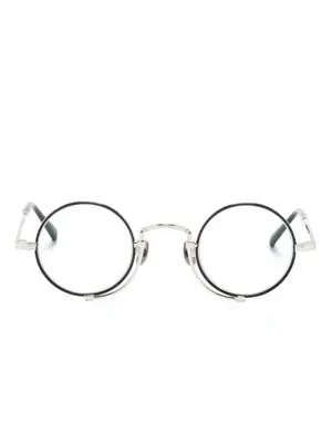 Matsuda 10103h Round-frame Glasses - Silver