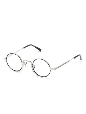 Matsuda 10103h Round-frame Glasses - Silver