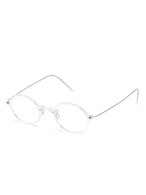 LINDBERG 6508 Round-frame Eyeglasses