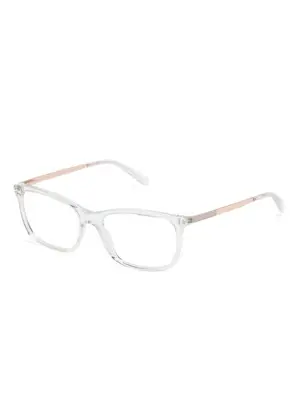 Michael Kors Logo-engraved Square-frame Glasses