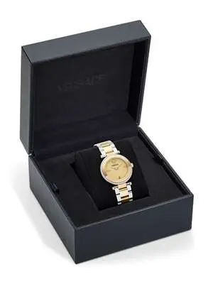 Versace Reve 35mm Watch - Silver