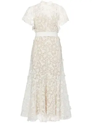 Erdem Celestina Cutwork-organza Dress