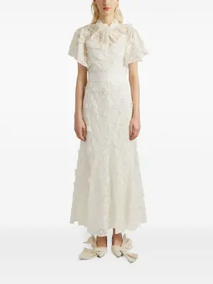 Erdem Celestina Cutwork-organza Dress