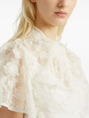 Erdem Celestina Cutwork-organza Dress