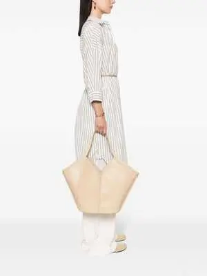 Hereu Calella Distressed Leather Tote Bag