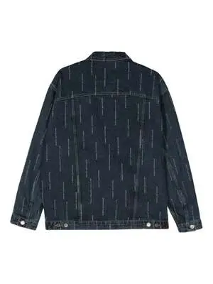 Martine Rose Embroidered Denim Jacket