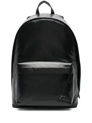 COACH Hall Leather Backpack
