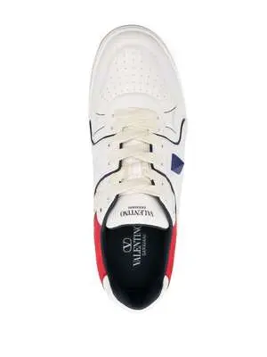 Valentino Garavani One Stud Leather Sneakers