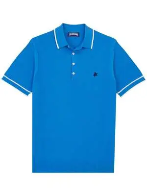Vilebrequin Logo-embroidered Polo Shirt