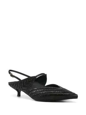 Giorgio Armani 35mm Bead-embellished Pumps