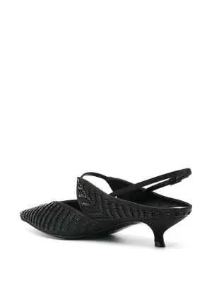 Giorgio Armani 35mm Bead-embellished Pumps