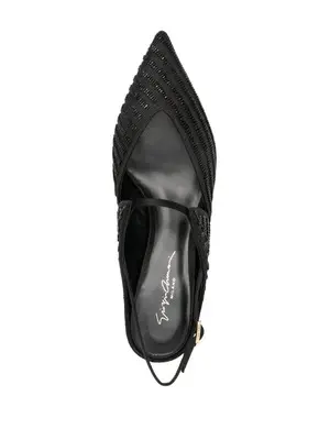 Giorgio Armani 35mm Bead-embellished Pumps