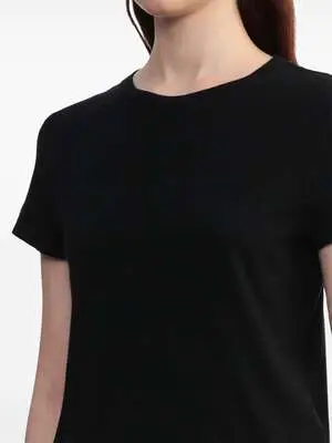 AGOLDE Adine Cotton T-shirt - Black