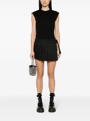 Rabanne Chain-detail T-shirt - Black