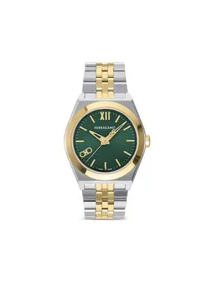 FERRAGAMO Vega 40mm Bracelet Watch - Green