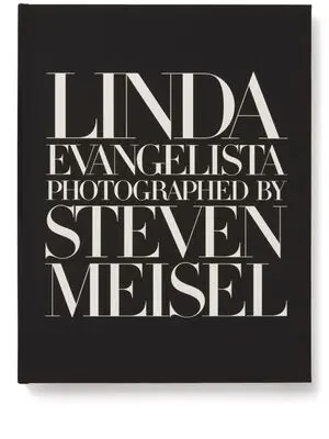 PHAIDON PRESS Linda Evangelista Photographed Steven Meisel Hardcover Book - Black