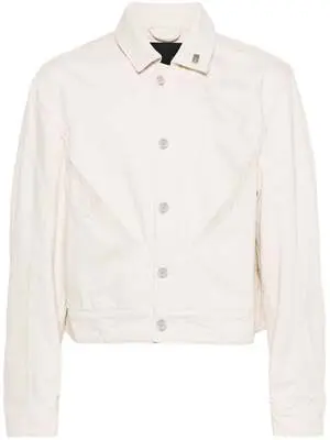 HELIOT EMIL Cut-out Denim Jacket