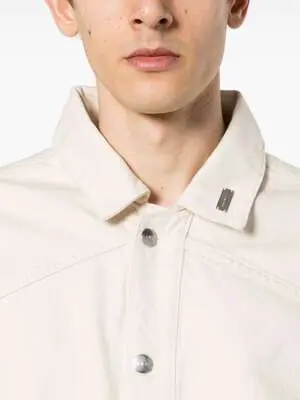 HELIOT EMIL Cut-out Denim Jacket