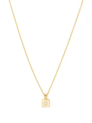 MISSOMA Mini Square Pendant Necklace