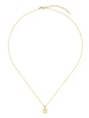 MISSOMA Mini Square Pendant Necklace