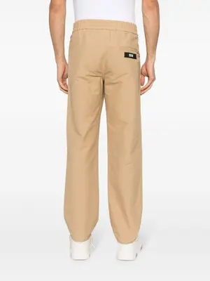 Versace Logo Patch Trousers