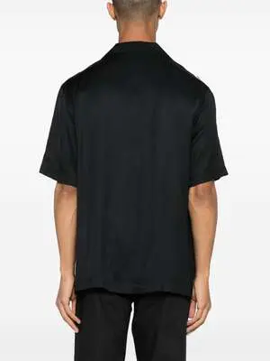 Versace Logo-tape Short-sleeve Shirt