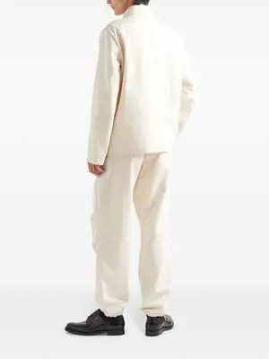 Prada Herringbone Cotton Shirt Jacket
