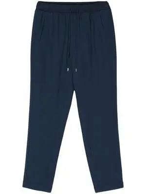 Liu Jo Mid-rise Tapered Trousers - Blue