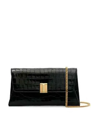 TOM FORD Croc-embossed Shoulder Bag