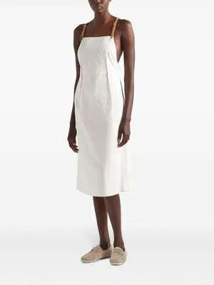 Prada Linen Midi Dress