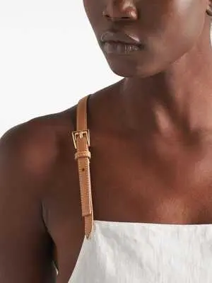 Prada Linen Midi Dress