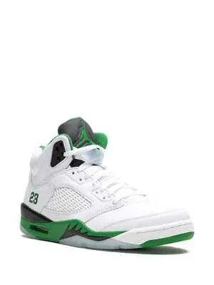 JORDAN Air Lucky Green Sneakers - White