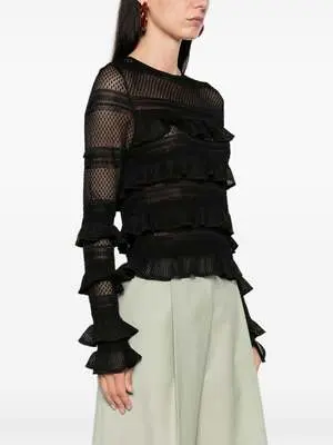 Zimmermann Natura Frill Ruffled Top