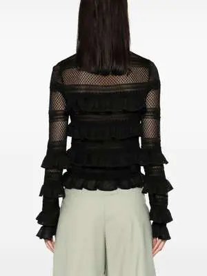 Zimmermann Natura Frill Ruffled Top