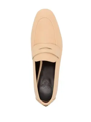 BOUGEOTTE Penny-slot Leather Loafers