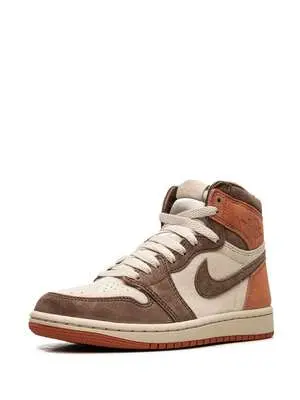 JORDAN Air 1 High Og Dusted Clay Sneakers - Neutrals