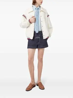 Gcds Logo-embroidered Bomber Jacket