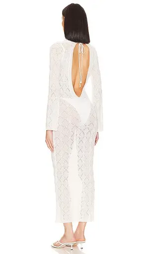 MORE TO COME Dylan Deep V Maxi Dress