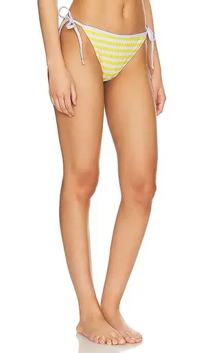 Solid & Striped The Iris Bikini Bottom - Lemon